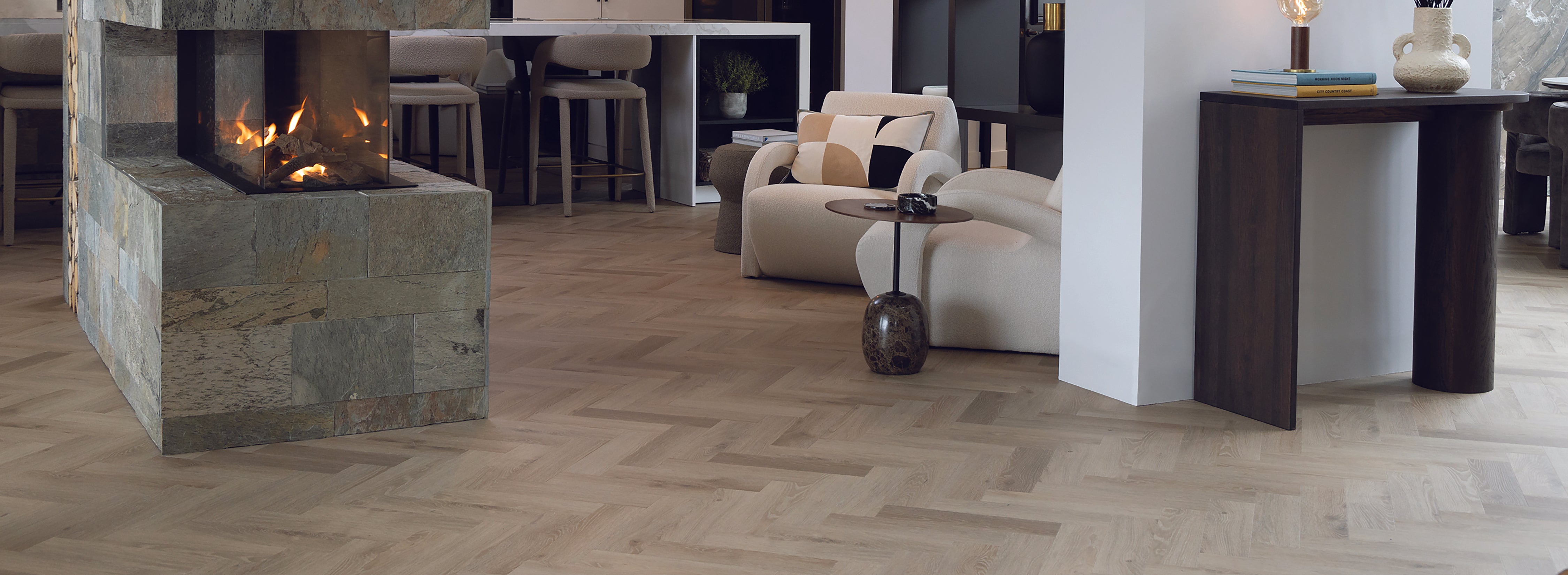 We are PlusFloor. Luxury Vinyl and Carpet Tiles.